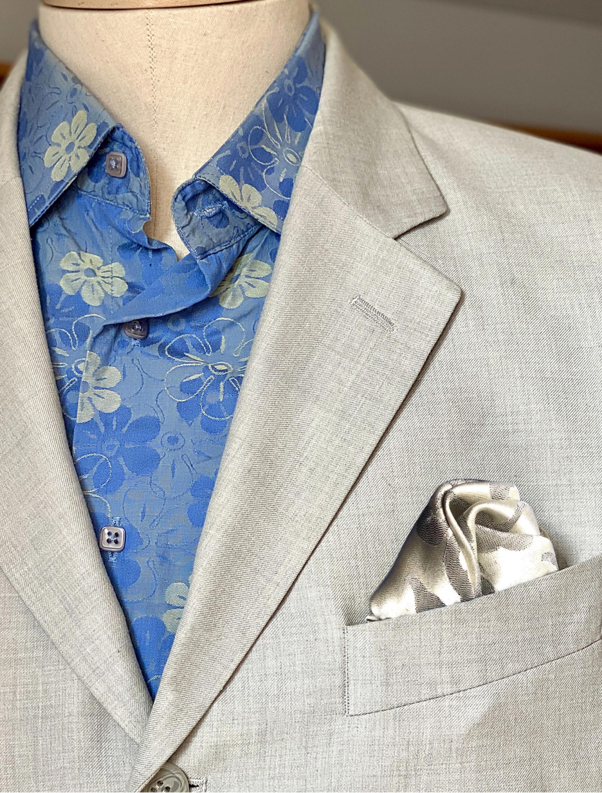 Wave Pocket Square - LUVLOCAL