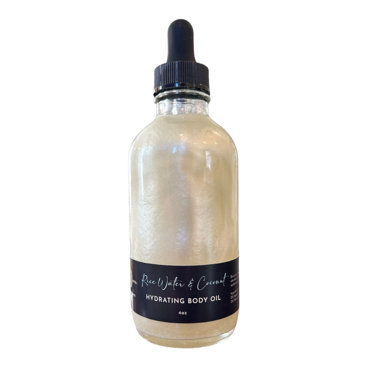 Rose Water & Coconut Hydrating Body Oil - LUVLOCAL