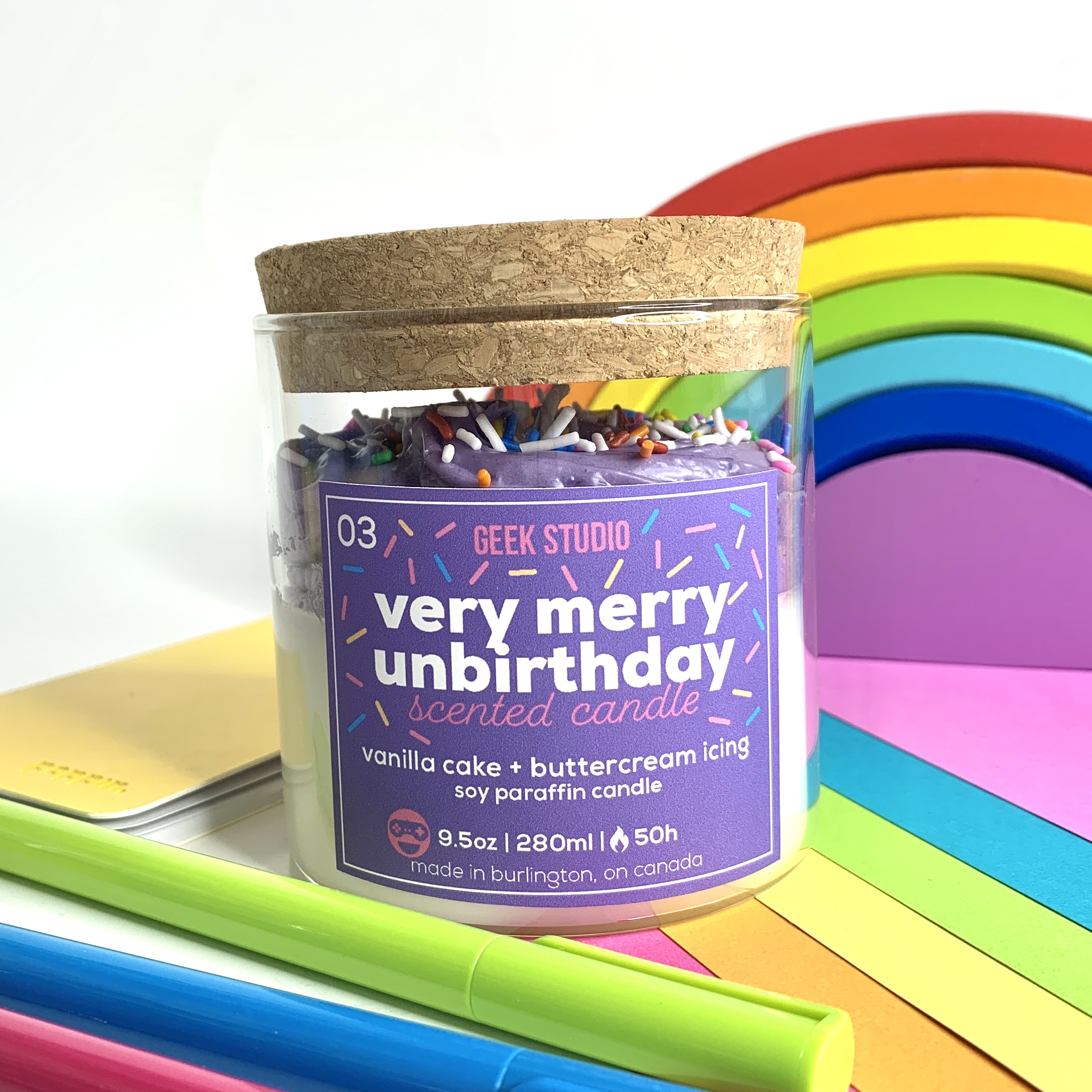 Very Merry Unbirthday Candle - LUVLOCAL