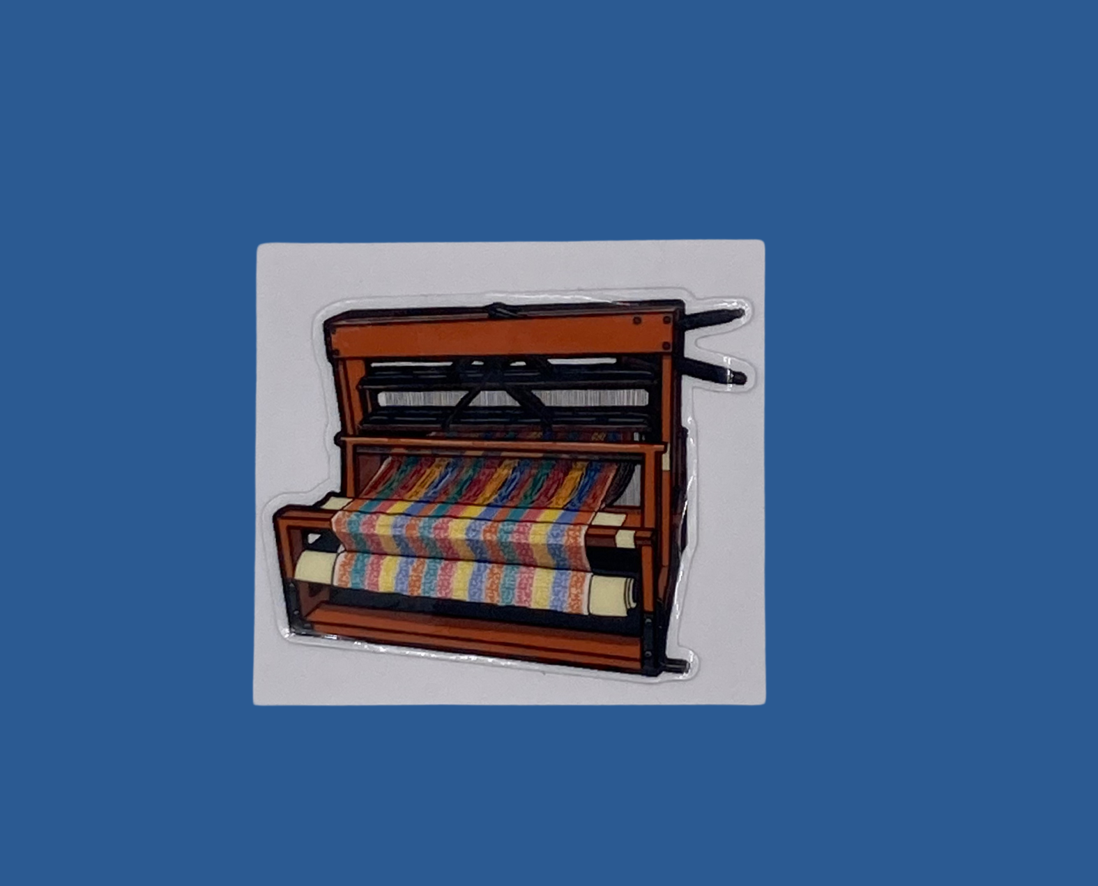 Weaving Loom Sticker - LUVLOCAL
