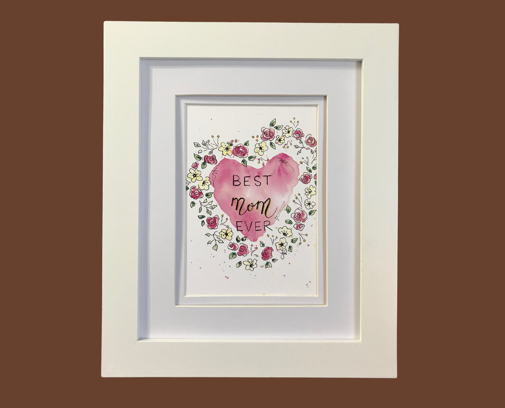 Best Mom Ever (Pink Heart) - LUVLOCAL