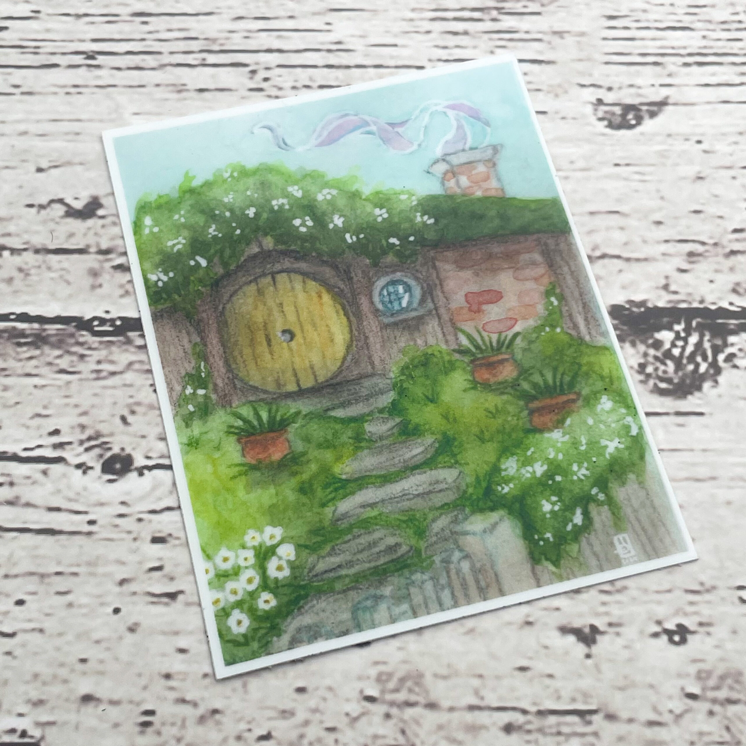Hobbit House Sticker - LUVLOCAL