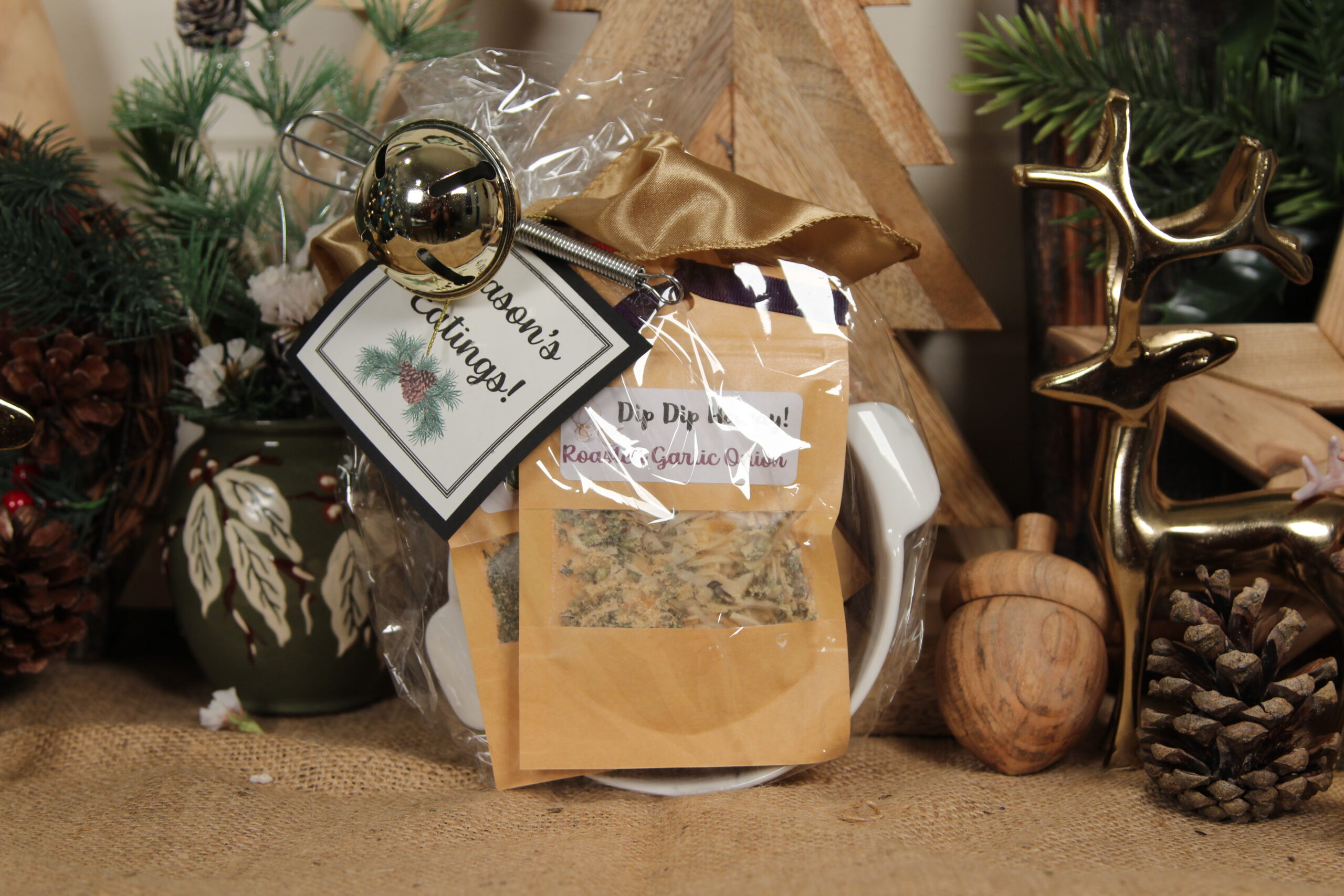 Classic Dips Gift Set (With Ceramic Dish And Whisk) - LUVLOCAL